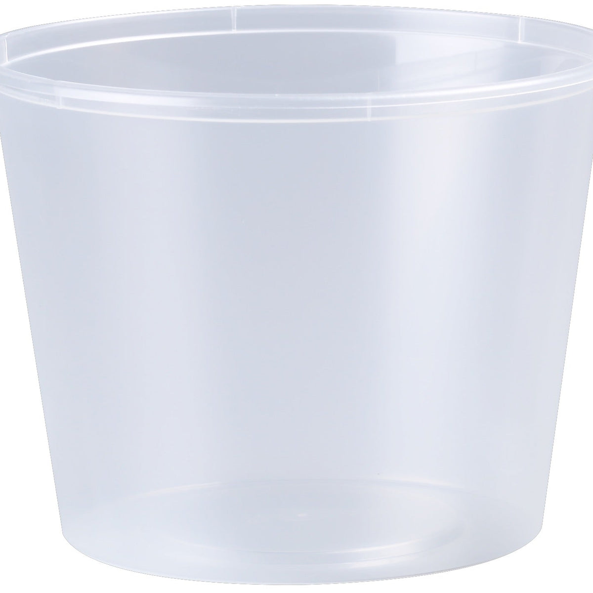 25oz - 700ml Round Takeaway Container - Majestic Food – Majestic Packaging