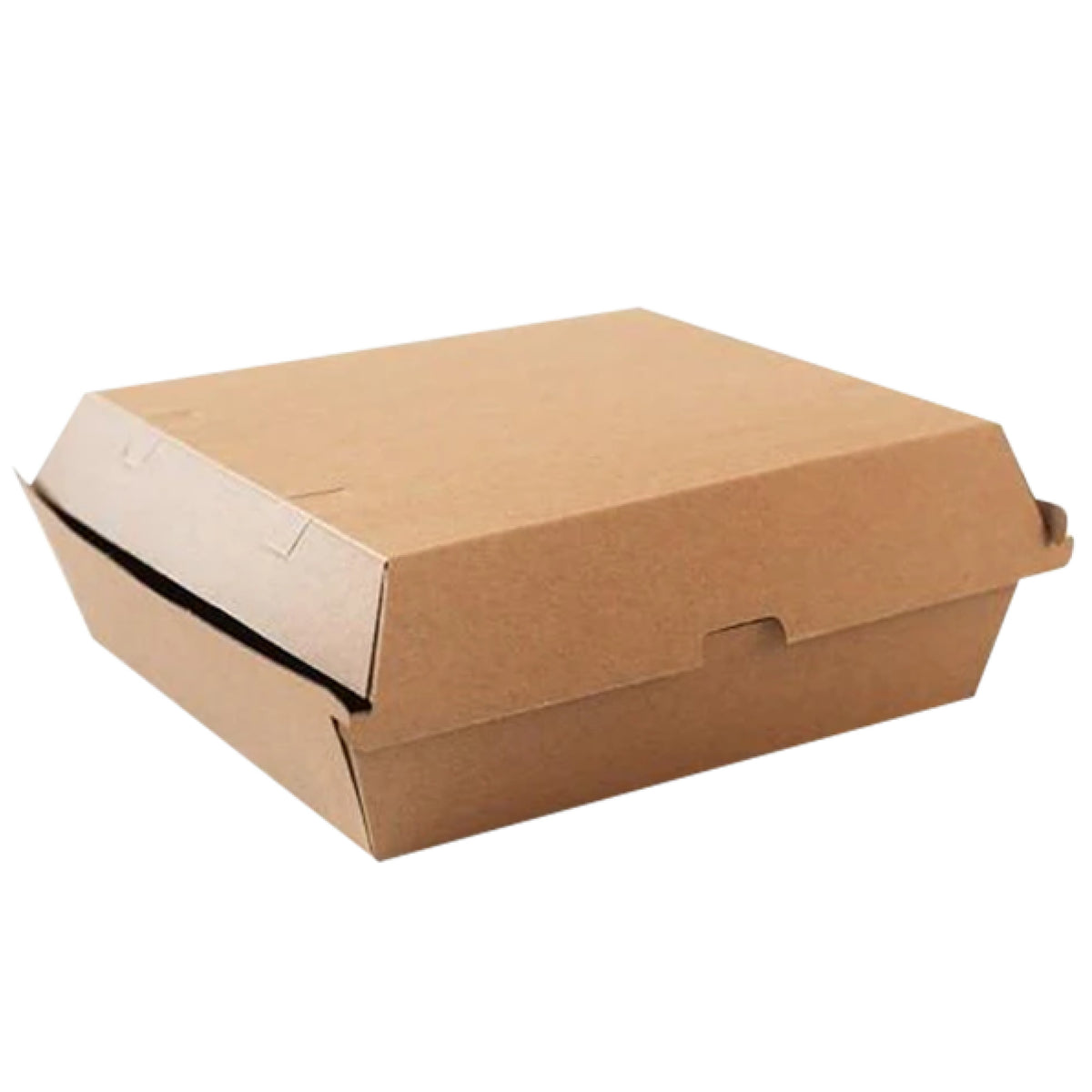Family Box 290x170x80mm Kraft Clamshell – Majestic Packaging